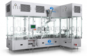 Snowbell Machines specializes in filling and closing machines.
