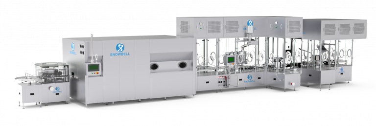 Vial Powder Filling and Stoppering Machine